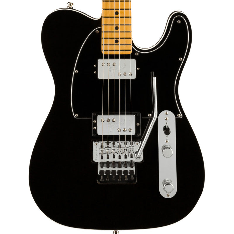 Fender Telecaster American Ultra Luxe Floyd Rose Mystic Black Guitarra
