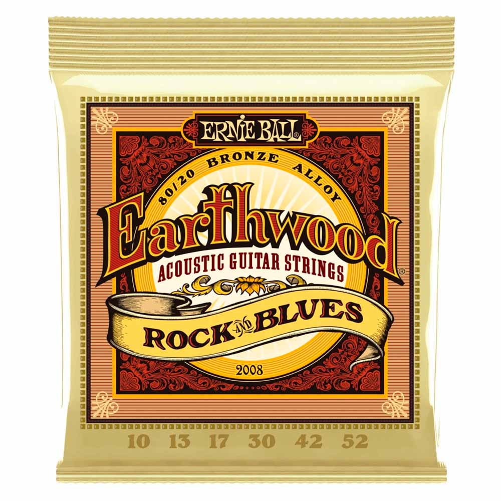Encordadura Guitarra Acústica E.Ball ERNIEBALL 2008 10/52 Bronze Rorck