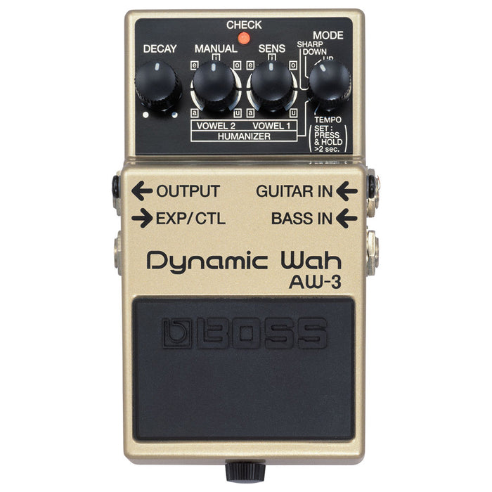 Boss AW3 Pedal Efectos Compacto Aw3 Dynamic Wah