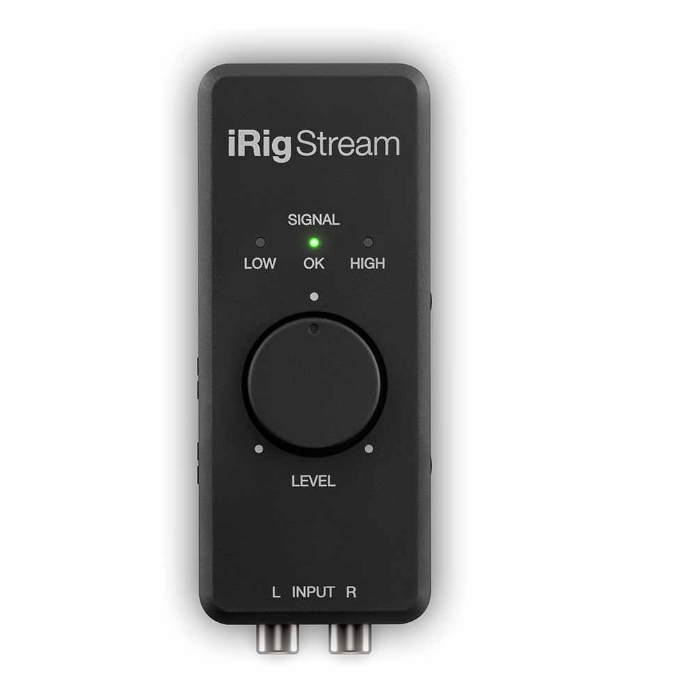 Interface de Audio Ik Multimedia de Transmisión iPhone iPad Android y