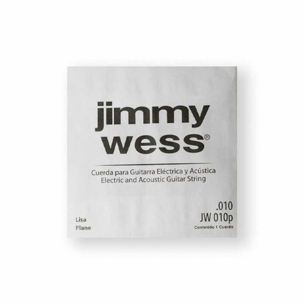 JIMMY WESS JW010P Cuerda Guitarra Eléctrica y Acústica Lisa