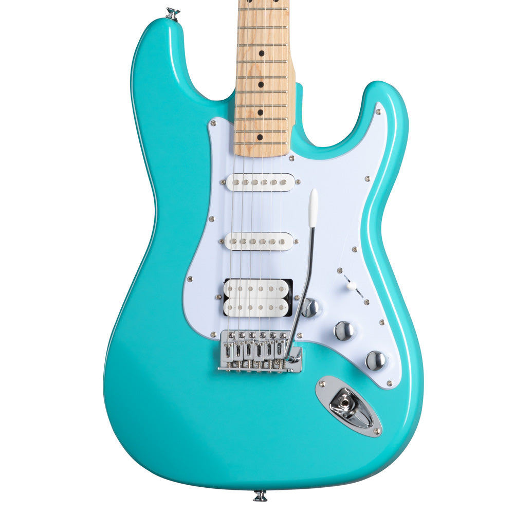 Guitarra Eléctrica Kf21tect1 Kramer Focus Vt211s Verde Azulado KF21TEC