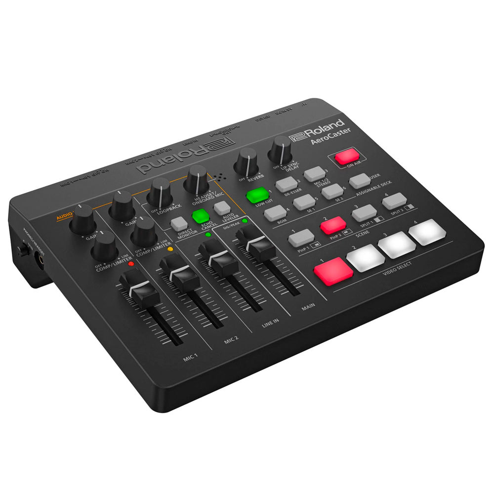 Roland Controlador De Audio Y Video Para Dispositivos Moviles VRC01